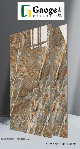 GAOGE | Tiles | 16 X 32 | TC48GG012P | Floor Tile | Polished | Metalic ...