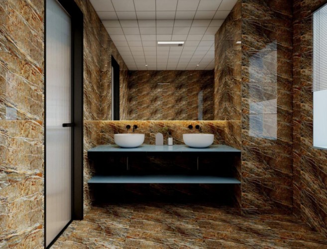 GAOGE | Tiles | 16 X 32 | TC48GG012P | Floor Tile | Polished | Metalic ...