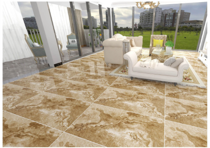 TIME | Tiles | 24 X 48 | L1-2030 | Floor Tile | Polished | Ivory Brown ...