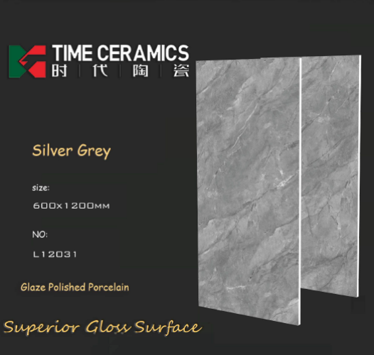 TIME | Tiles | 24 X 48 | L1-2031 | Floor Tile | Polished | Grey | AAA ...