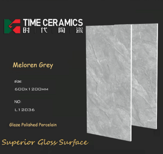 TIME | Tiles | 24 X 48 | L1-2036 | Floor Tile | Polished | Grey | AAA ...